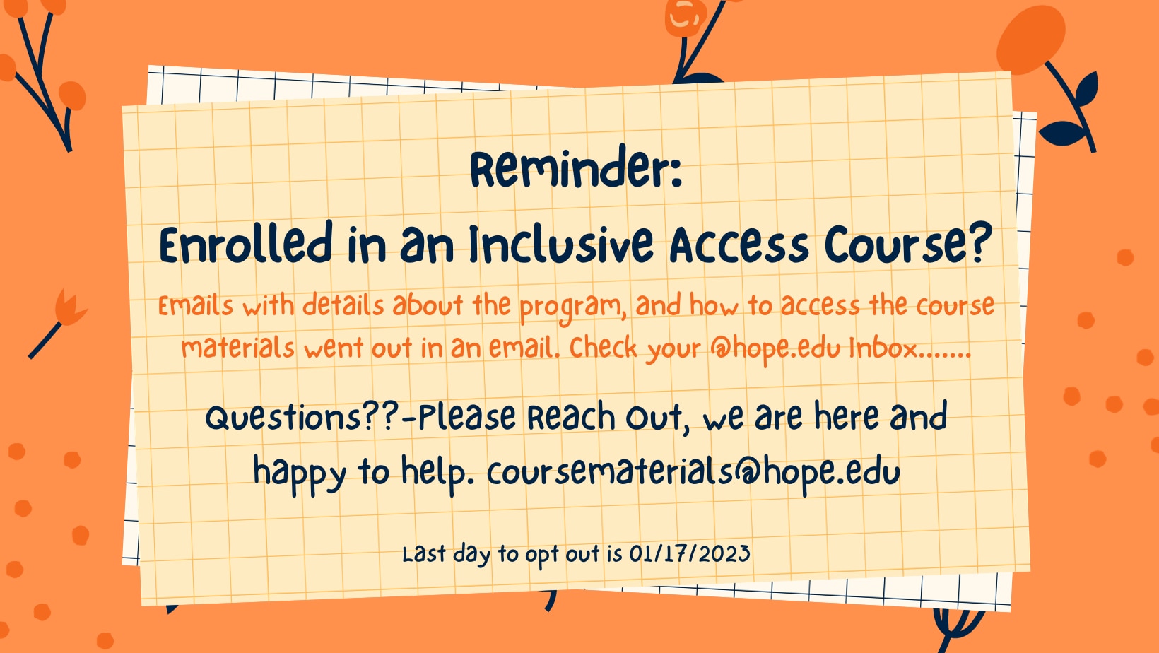 Hope College Bookstore